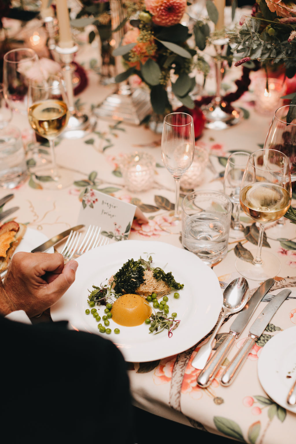 De Gournay Dinner Party, Houghton Hall, Norfolk - Pocketful Of Dreams