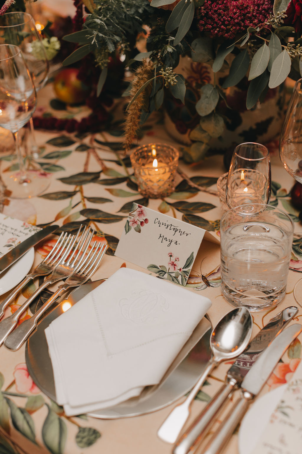 De Gournay Dinner Party, Houghton Hall, Norfolk - Pocketful Of Dreams